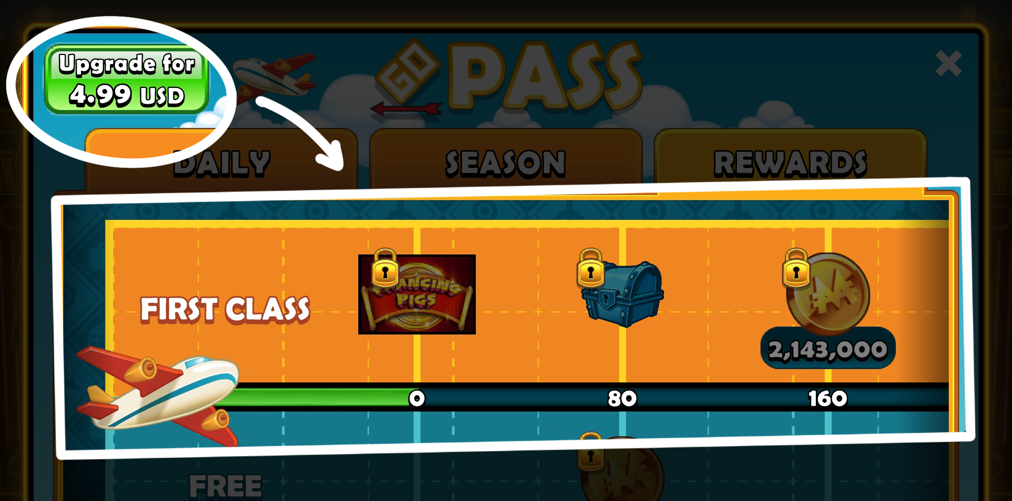 GO Pass and GO Pass First Class – MONOPOLY